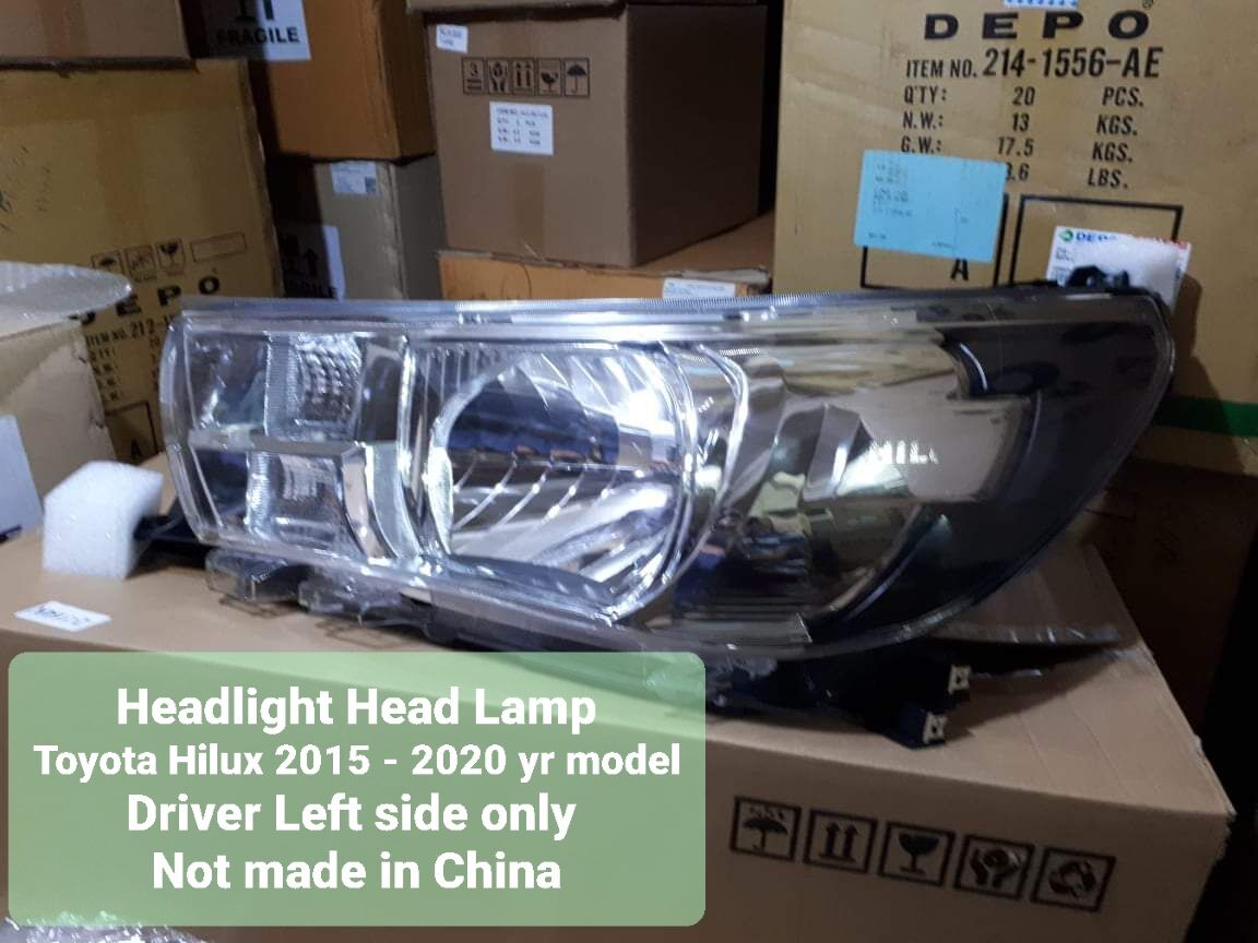Headlight Head Lamp Toyota Hilux 2015 - 2020 yr model Driver Left side ...