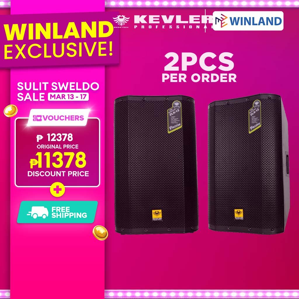 Kevler Professional by Winland ZLX-12 12 inches 700W 2 Way Full Range ...