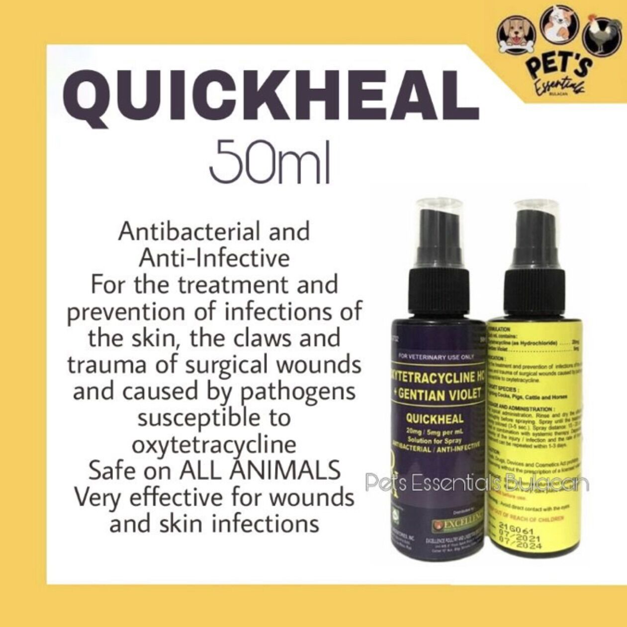 Quick Heal Wound Spray 50ml | Lazada PH