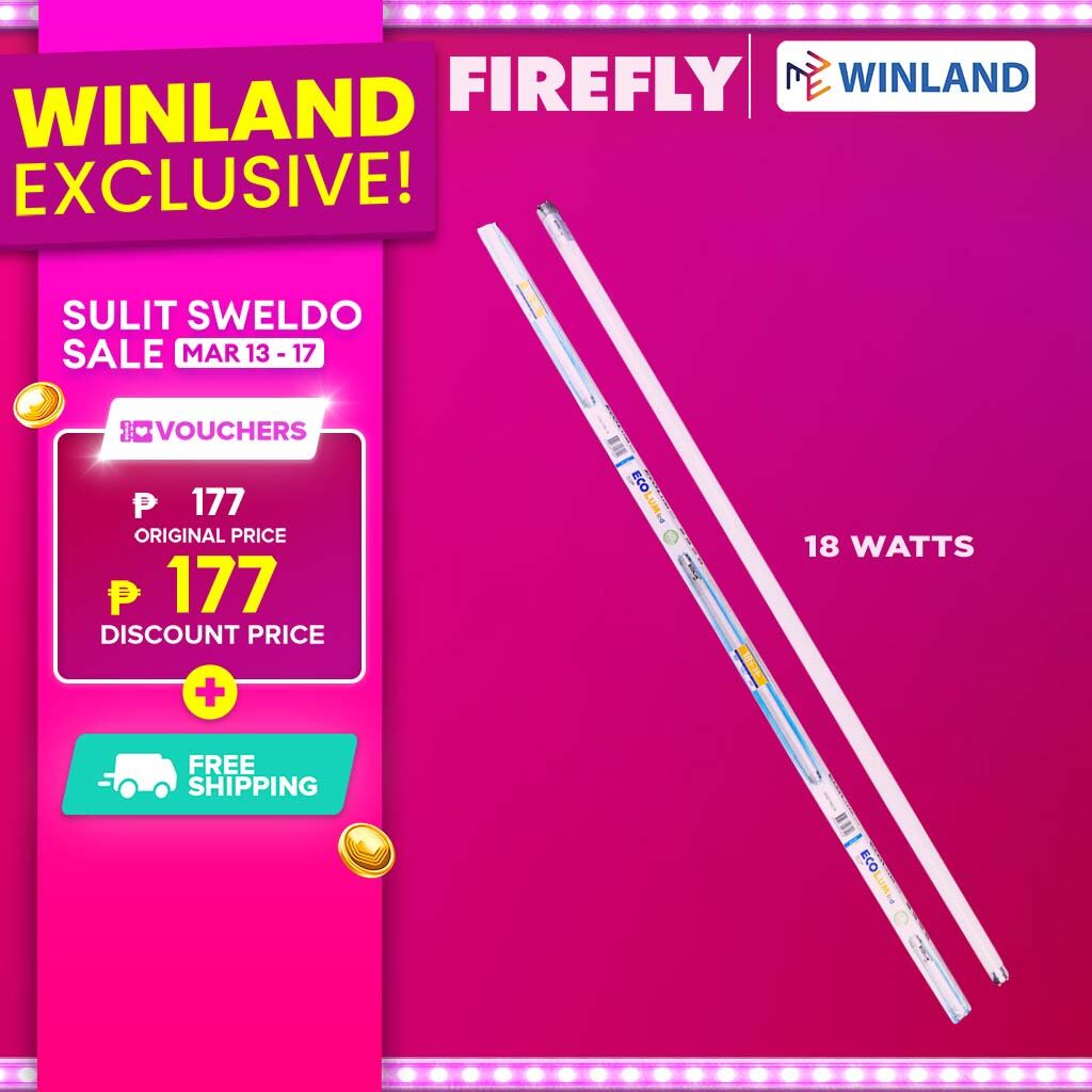 Firefly by Winland ECOLUM LED T8 Tube-Single-Ended (18W / 100-240V ...