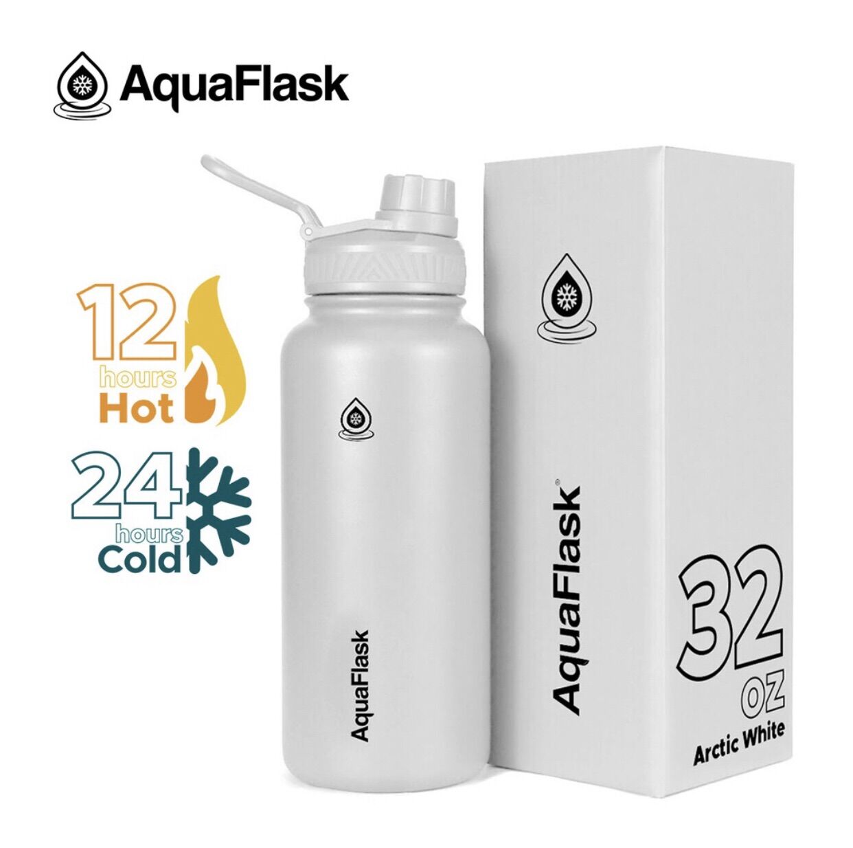 Aquaflask 32oz Arctic White | Lazada PH