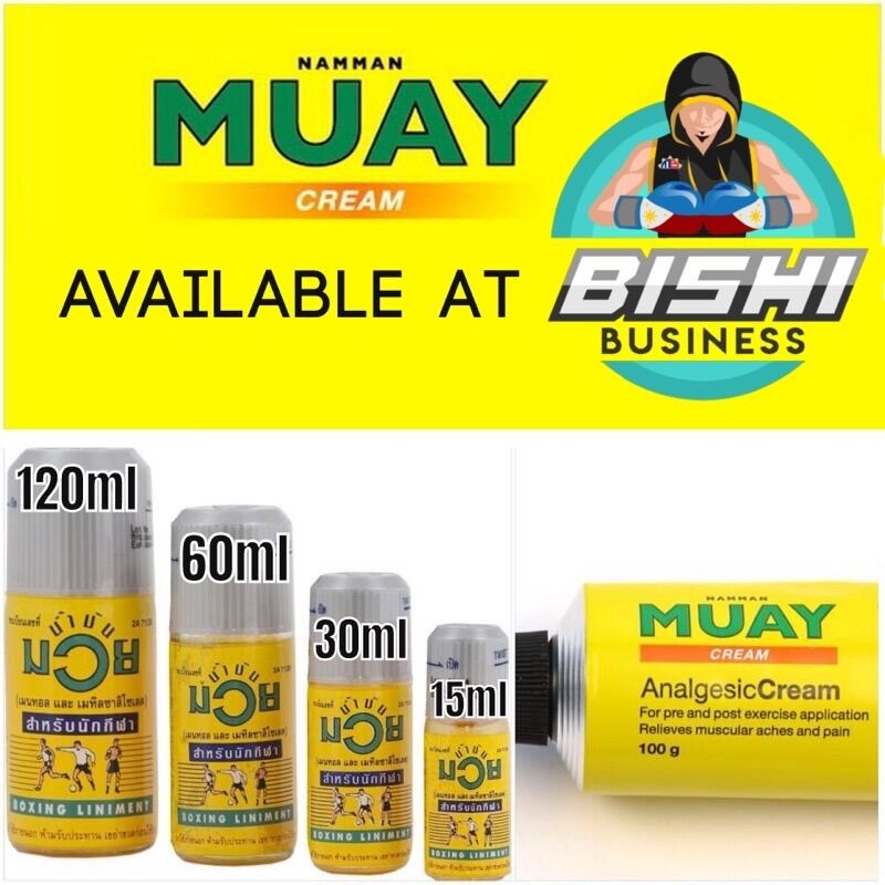 NAMMAN MUAY Liniment Oil Muay Thai | Lazada PH