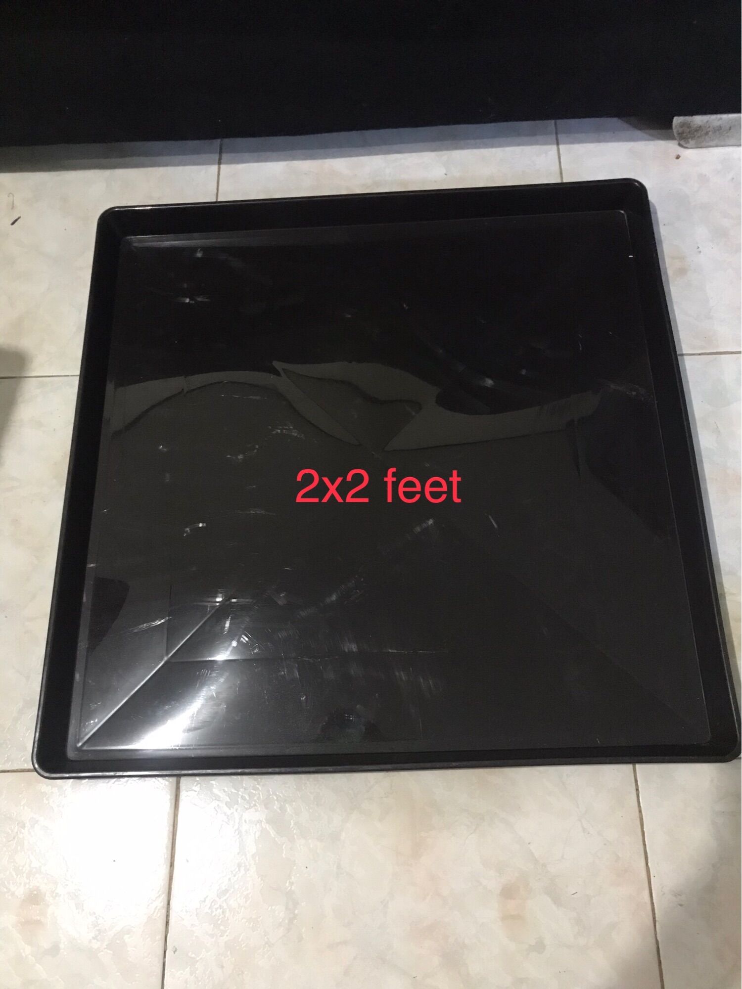 2x2 feet heavy duty poop tray | Lazada PH