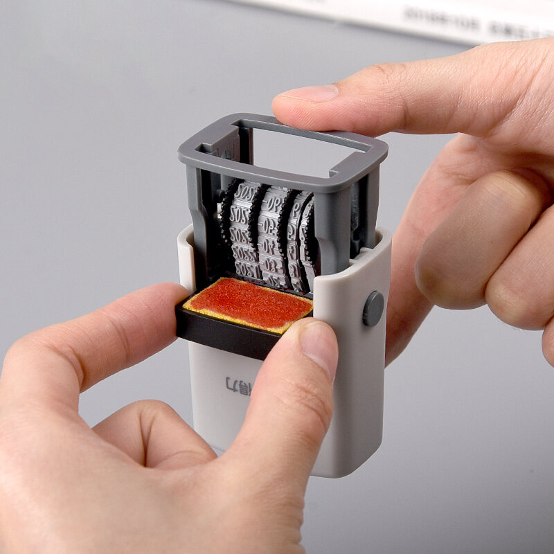 Deli Date Seal Ink Back Large Adjustable Automatic Production Year ...