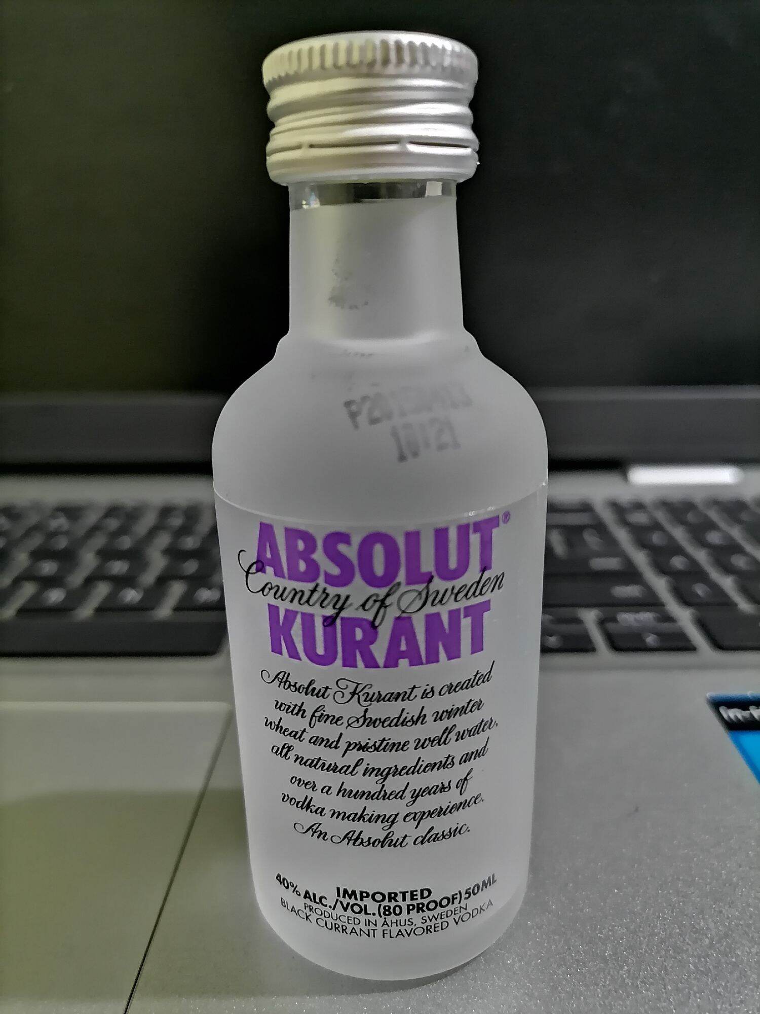 ABSOLUT KURANT FROSTED BOTTLE MINI 50ML | Lazada PH