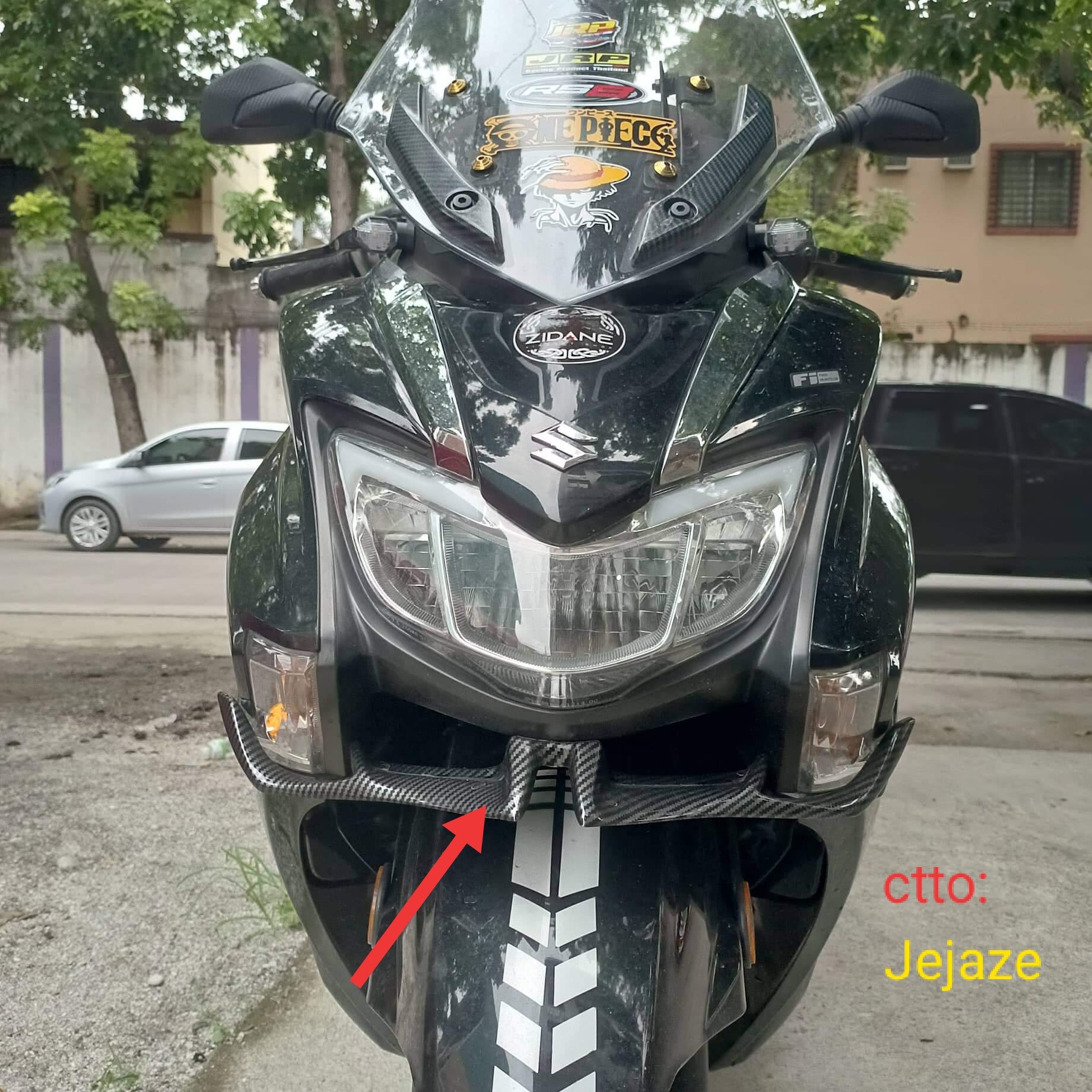 BURGMAN carbon fiber hydrodip palikpik