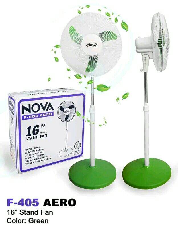 NOVA Aero Stand Fan (F-405 Aero) | Lazada PH