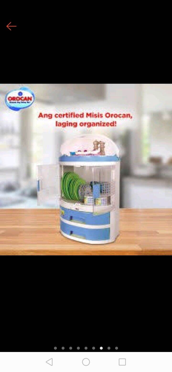 Home & Living Orocan dish cabinet good quality 8727-N2 | Lazada PH