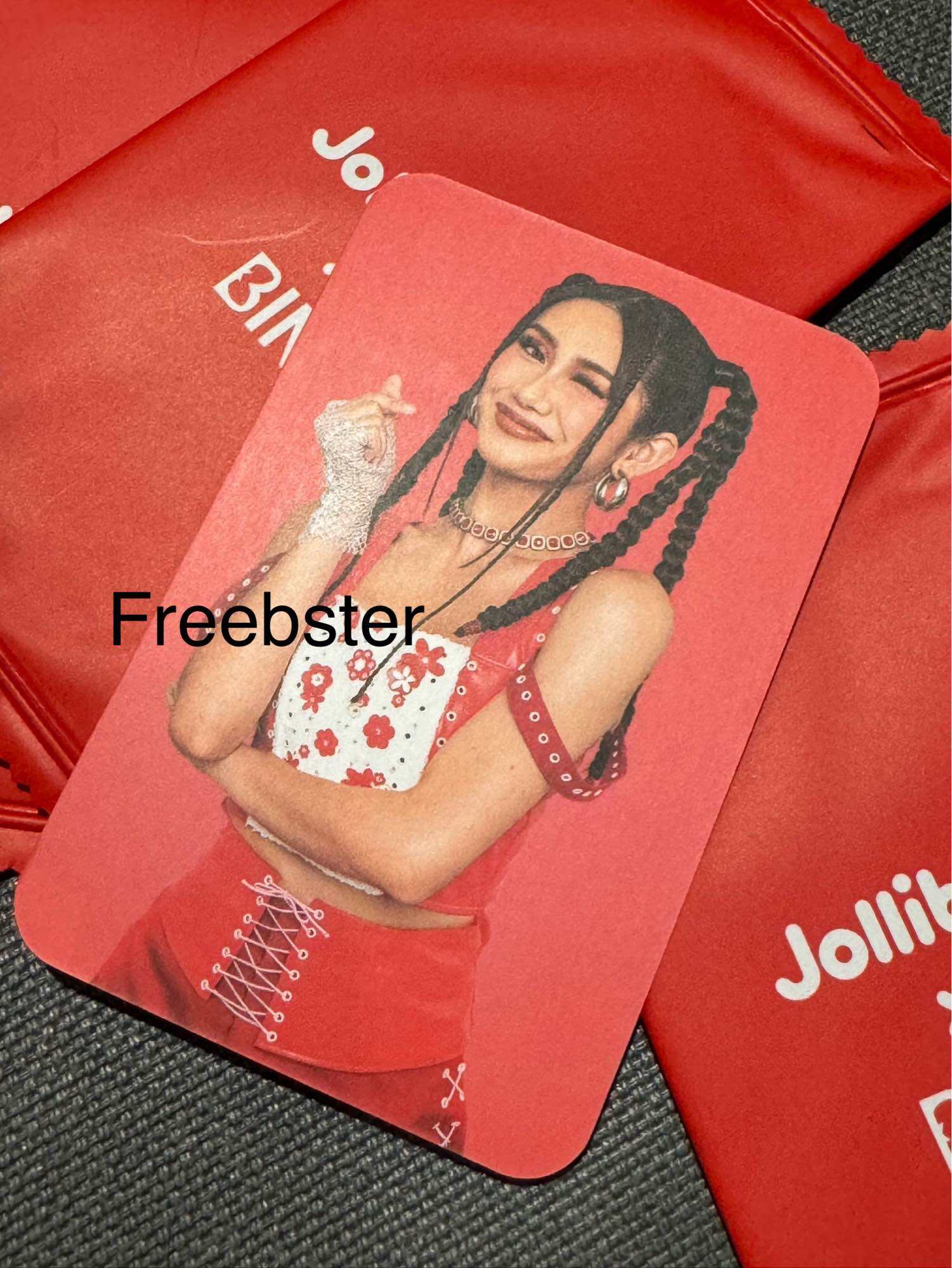 [Original] Jollibee X Bini Photocard (Jollibee Bini Photocard ...