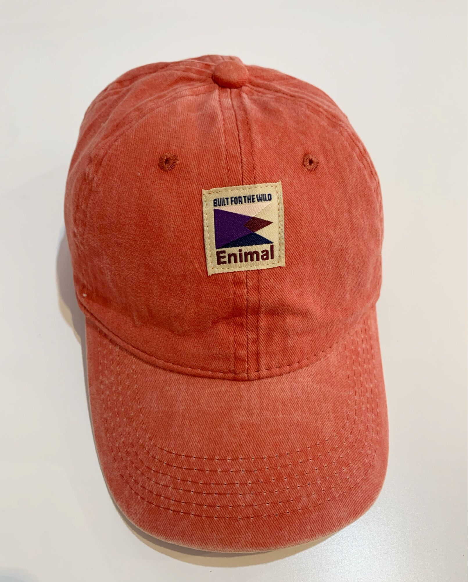 Enimal Washed Dad Hat - Orange