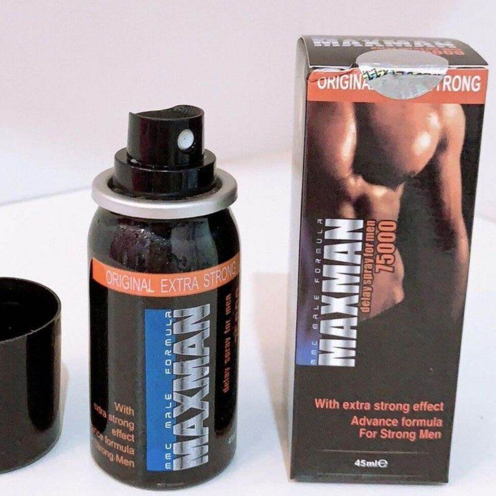 100 Original Maxxman Spray Delay Spray For Men External Use Anti