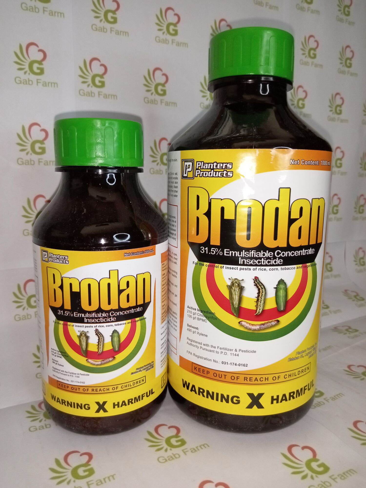 Brodan 31.5 % EC Insecticide (1Ltr and 500ml) | Lazada PH