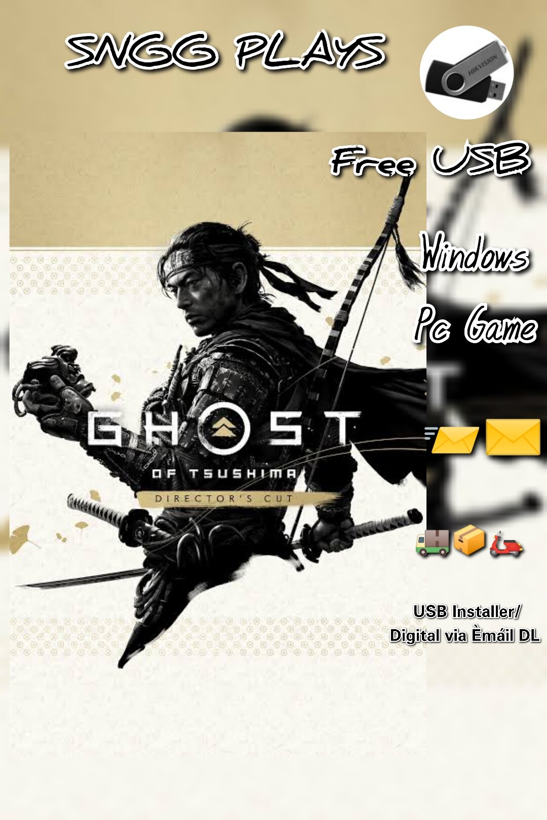 Ghost of Tsushima : Director’s Cut ( + All DLCs ) / Game Installer For Windows Pc | Lazada PH