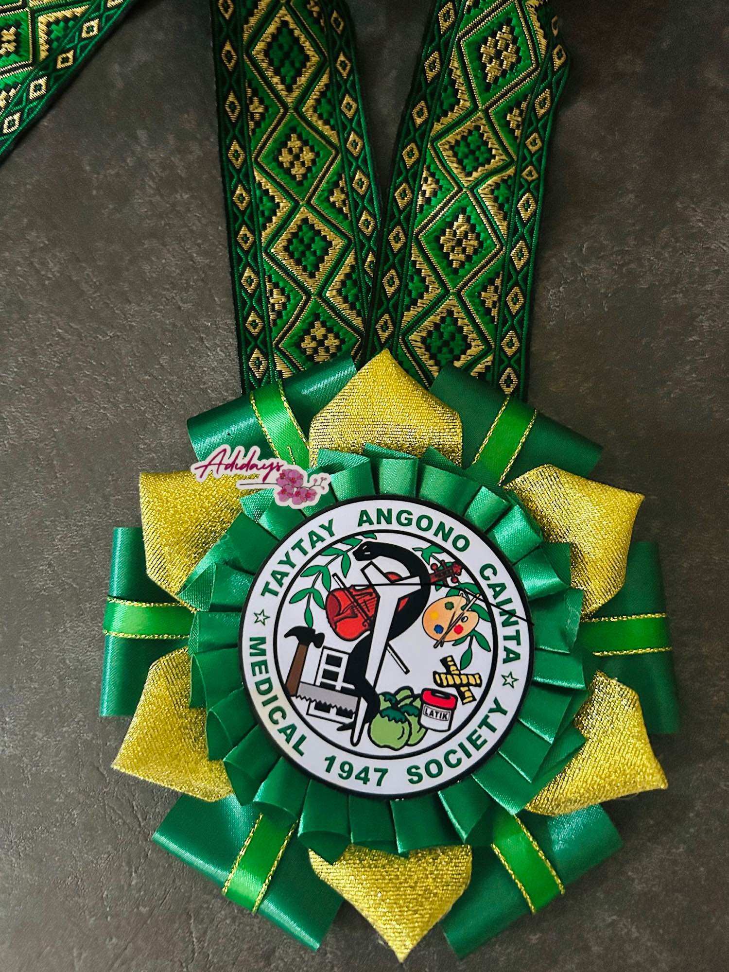 Garland Lei for graduation and guest or vip with free logo | Lazada PH
