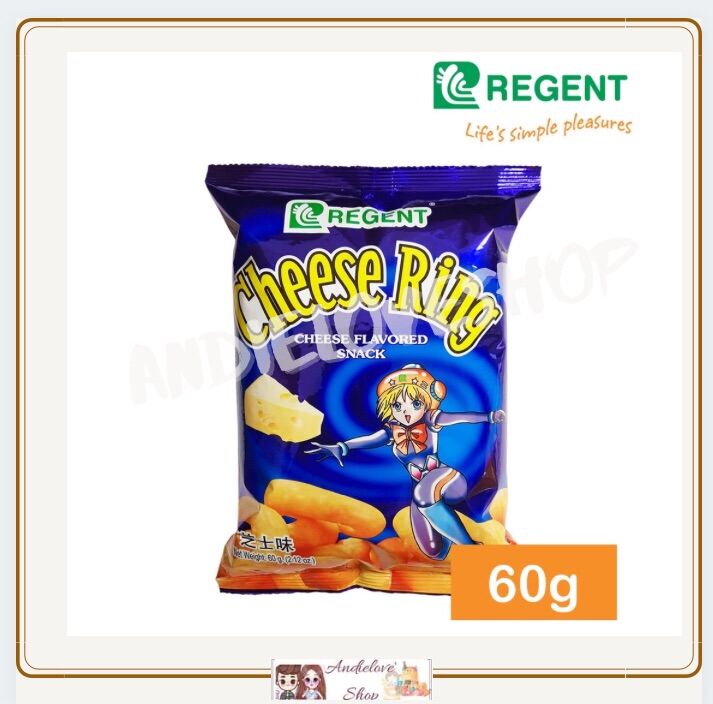 [FOOD] Regen Cheese Ring ( Cheese Flavored Snack) 60G | Lazada PH
