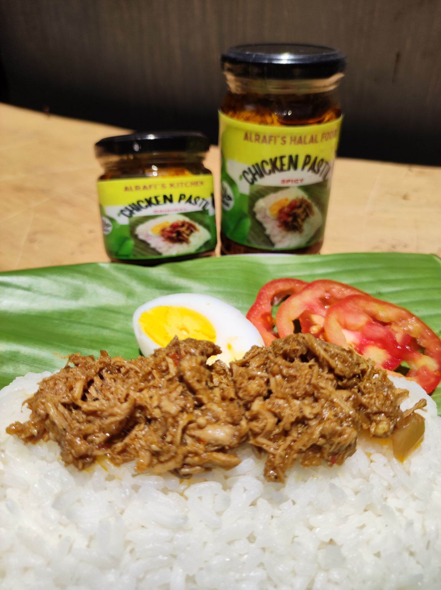 CHICKEN PASTIL IN A JAR ALRAFIS HALAL FOOD | Lazada PH