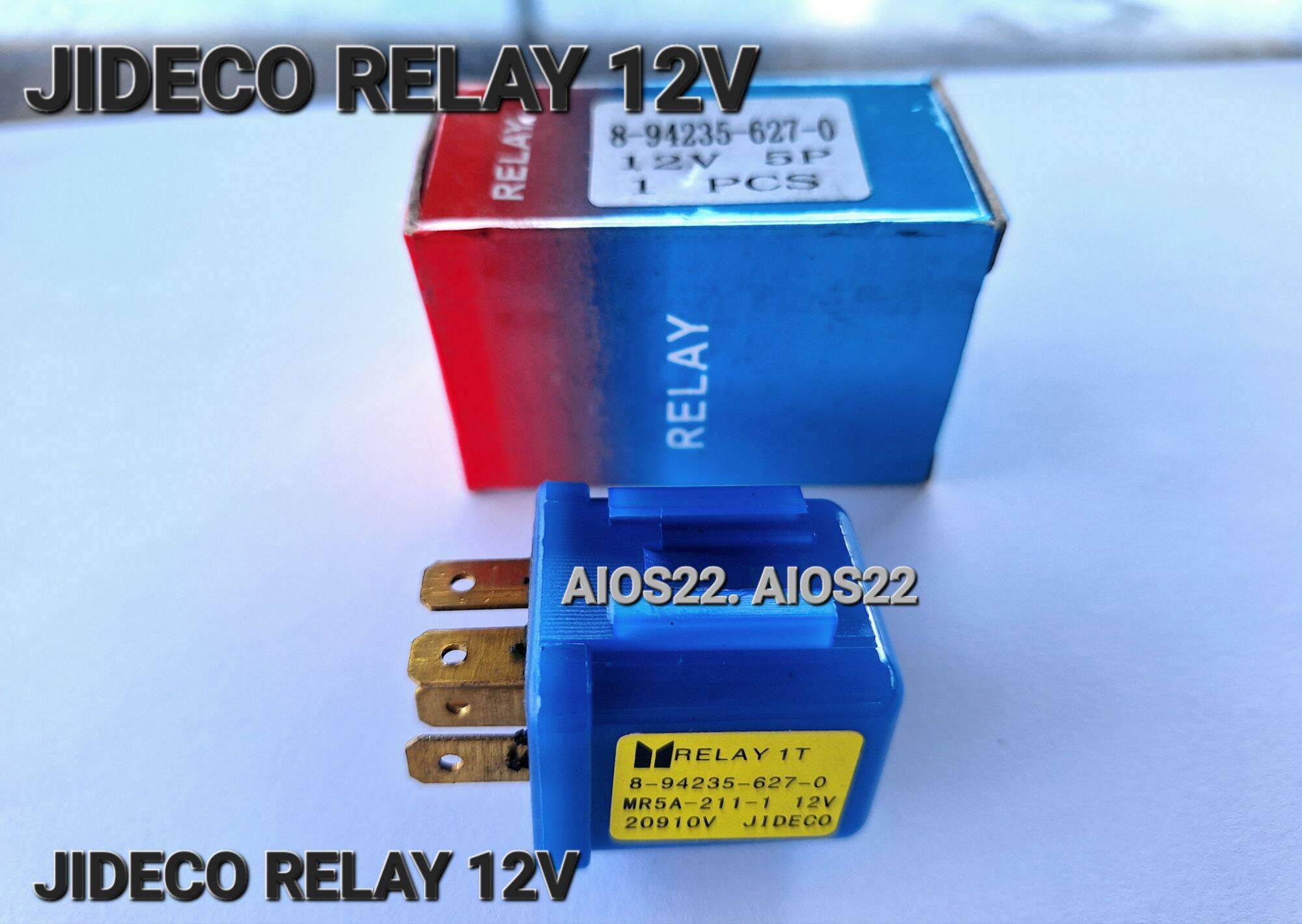 ORIGINAL JIDECO RELAY 12V 24V 4PIN HEAVY DUTY | Lazada PH