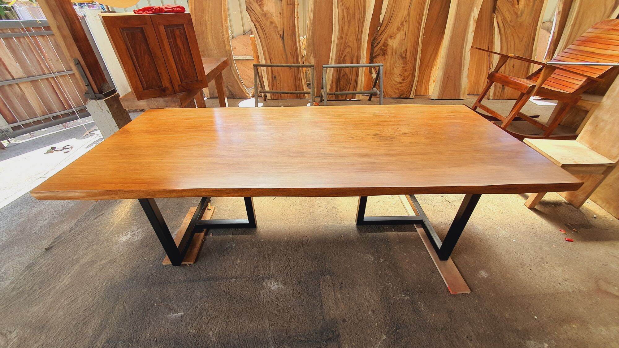 Solid Narra Wood Dining Table Lazada PH