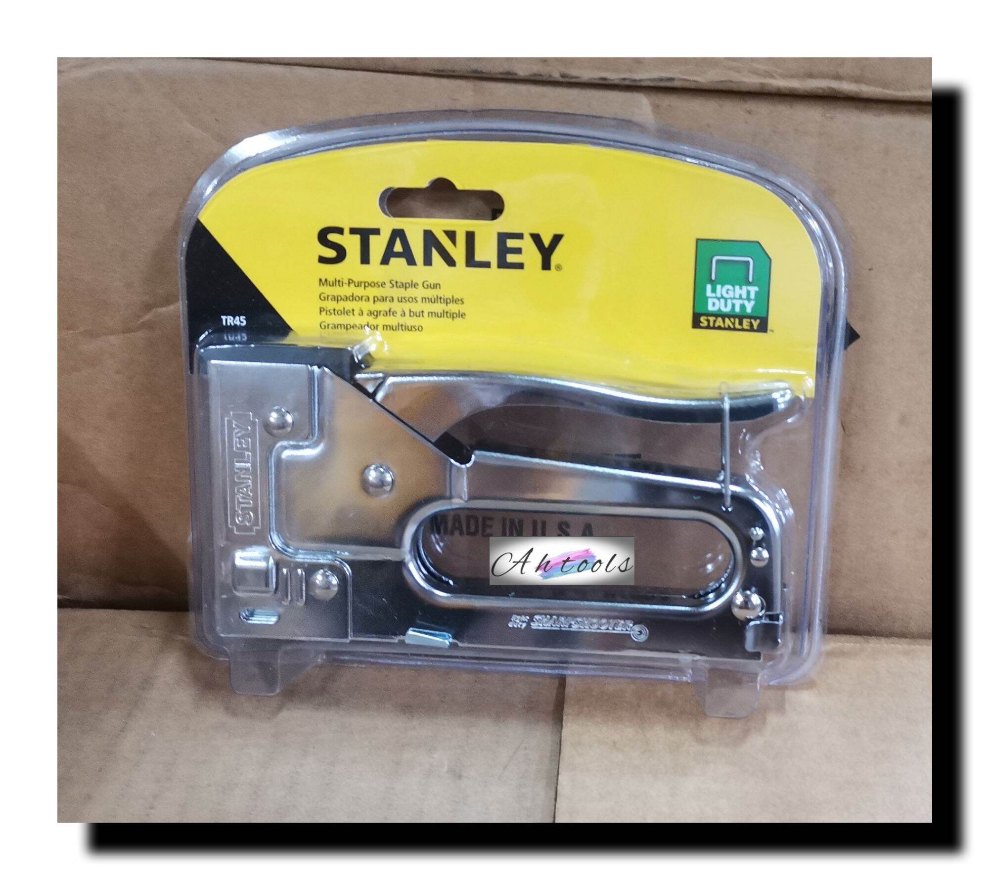 STANLEY MULTI PURPOSE STAPLE GUN TR-45 | Lazada PH