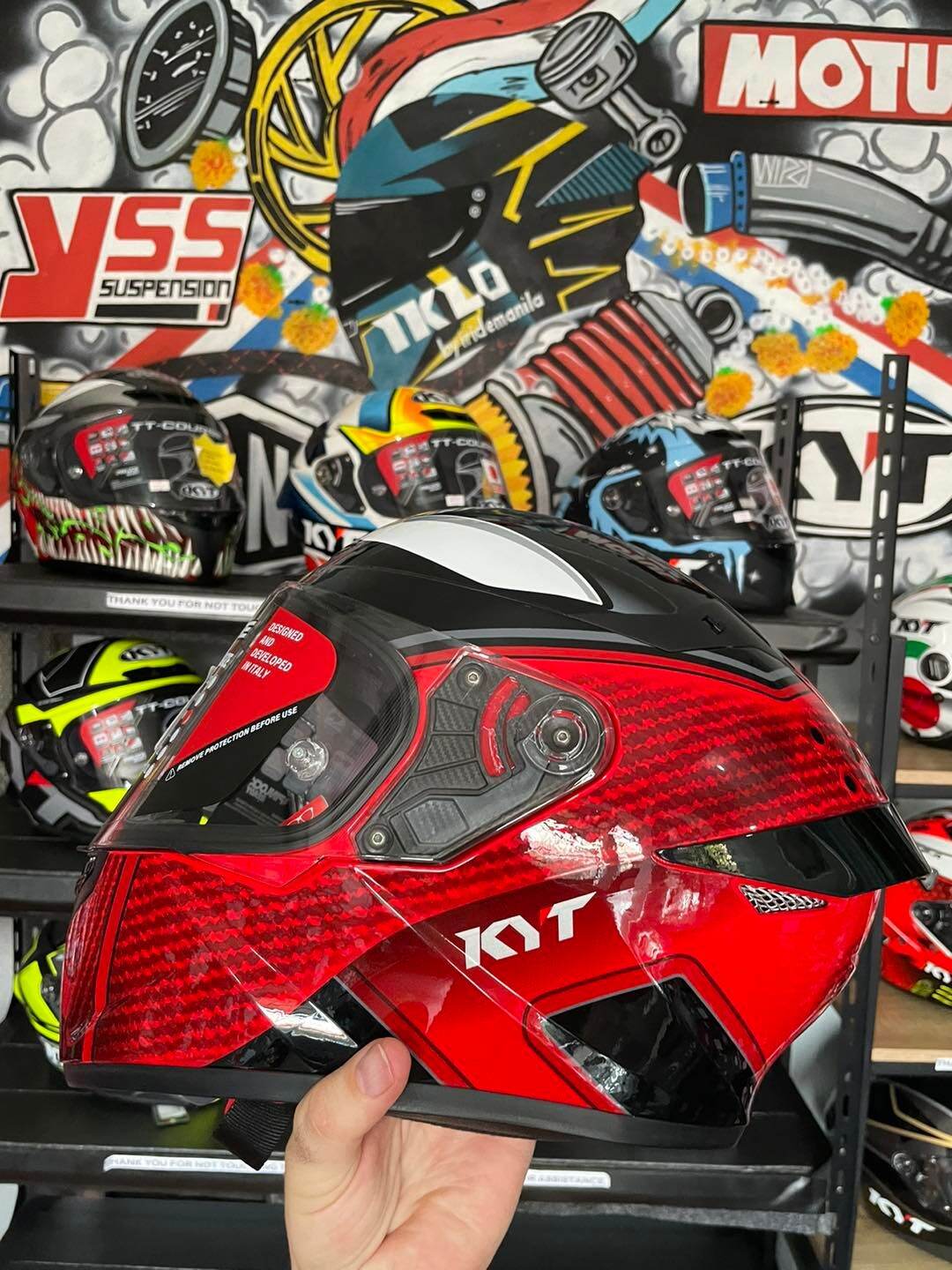 KYT TT Course Deadpool (Medium and XL) | Lazada PH