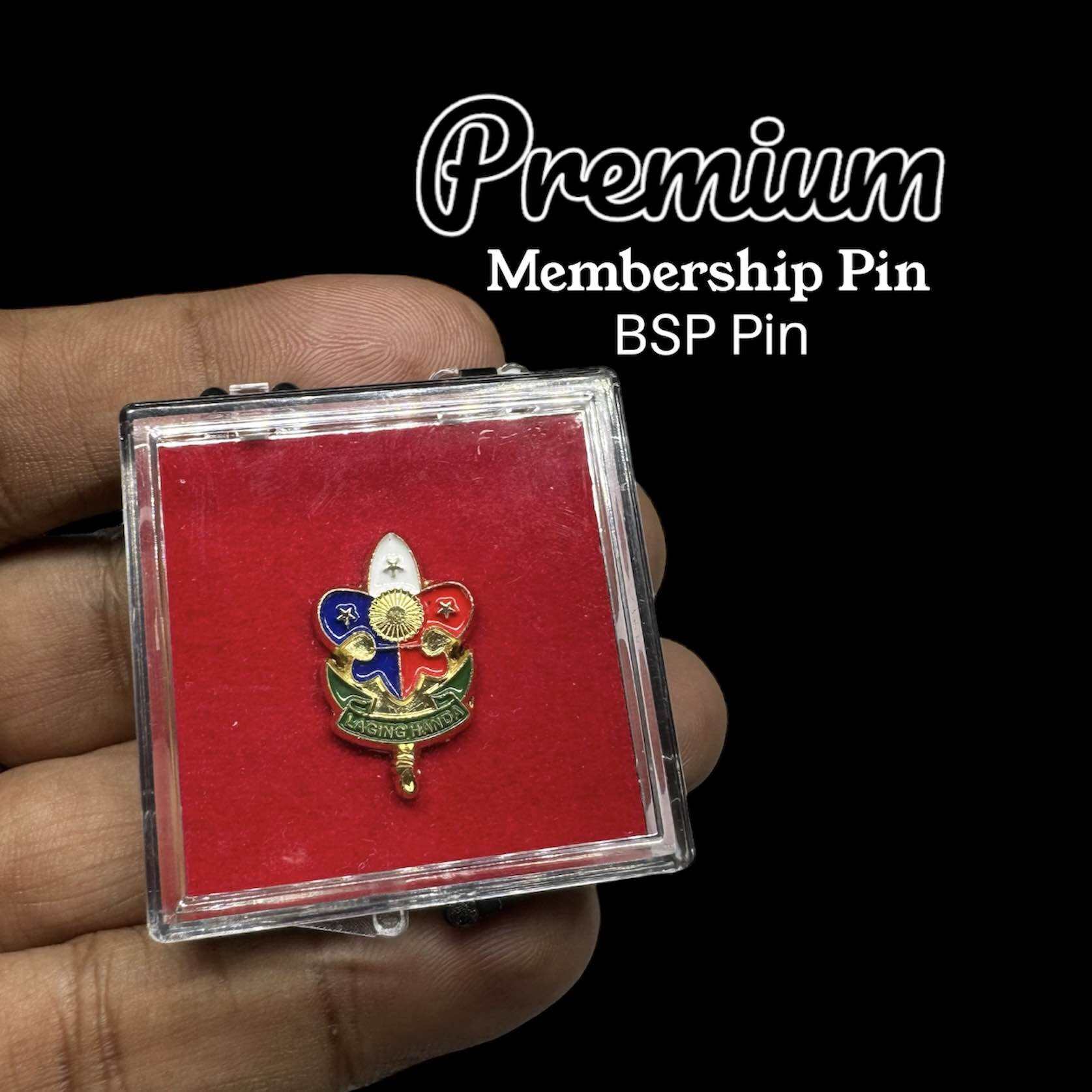 Premium Pin+Case | Membership Pin | World Pin | BSP Pin | Investiture ...