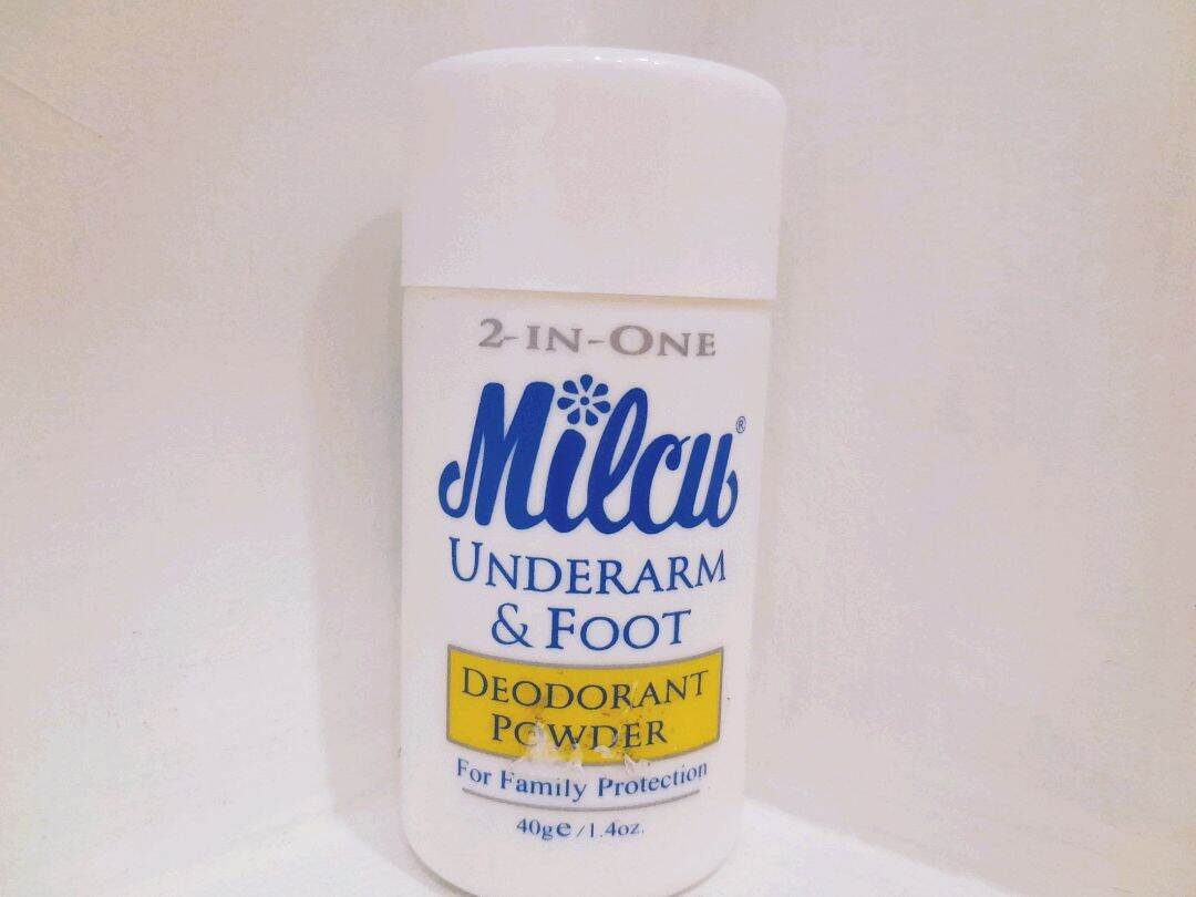 MILCU Underarm & Foot powder 40g | Lazada PH