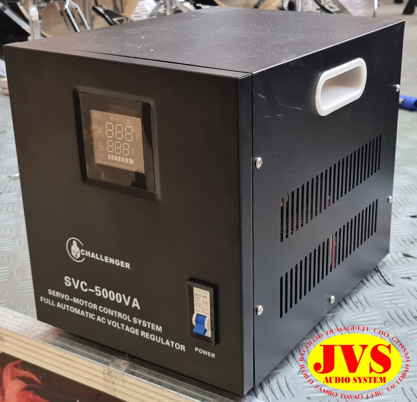 Challenger SVC-5000VA Servo Motor AVR with Digital Display | Lazada PH