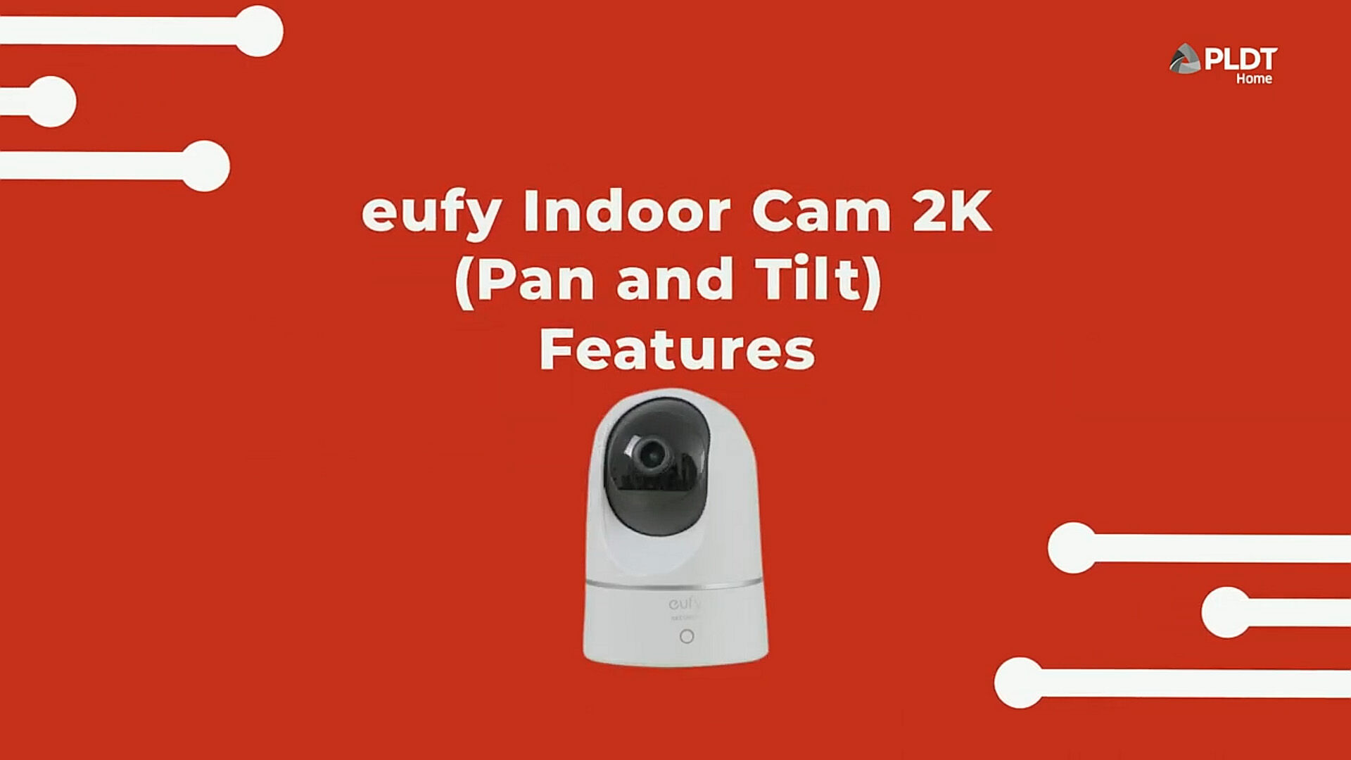 PLDT HOME Eufy Indoor Cam 2K cctv camera- S220 | Lazada PH