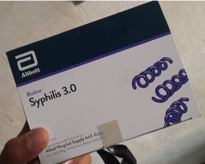 VDRL (syphilis) 30 test Abbott Bioline w/ CPR | Lazada PH