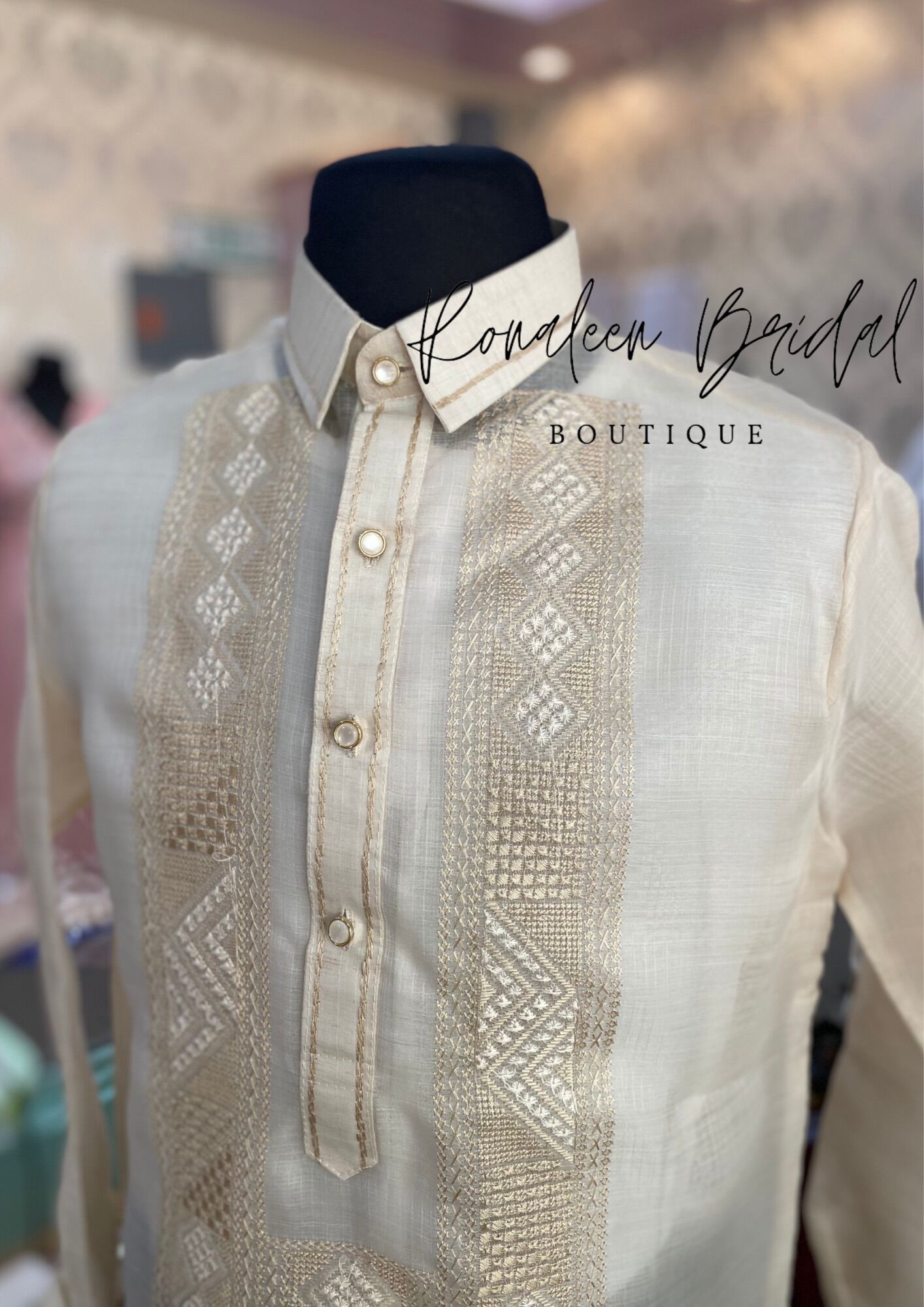 Single Paltik Barong Tagalog Pinya Cocoon for Men | Lazada PH
