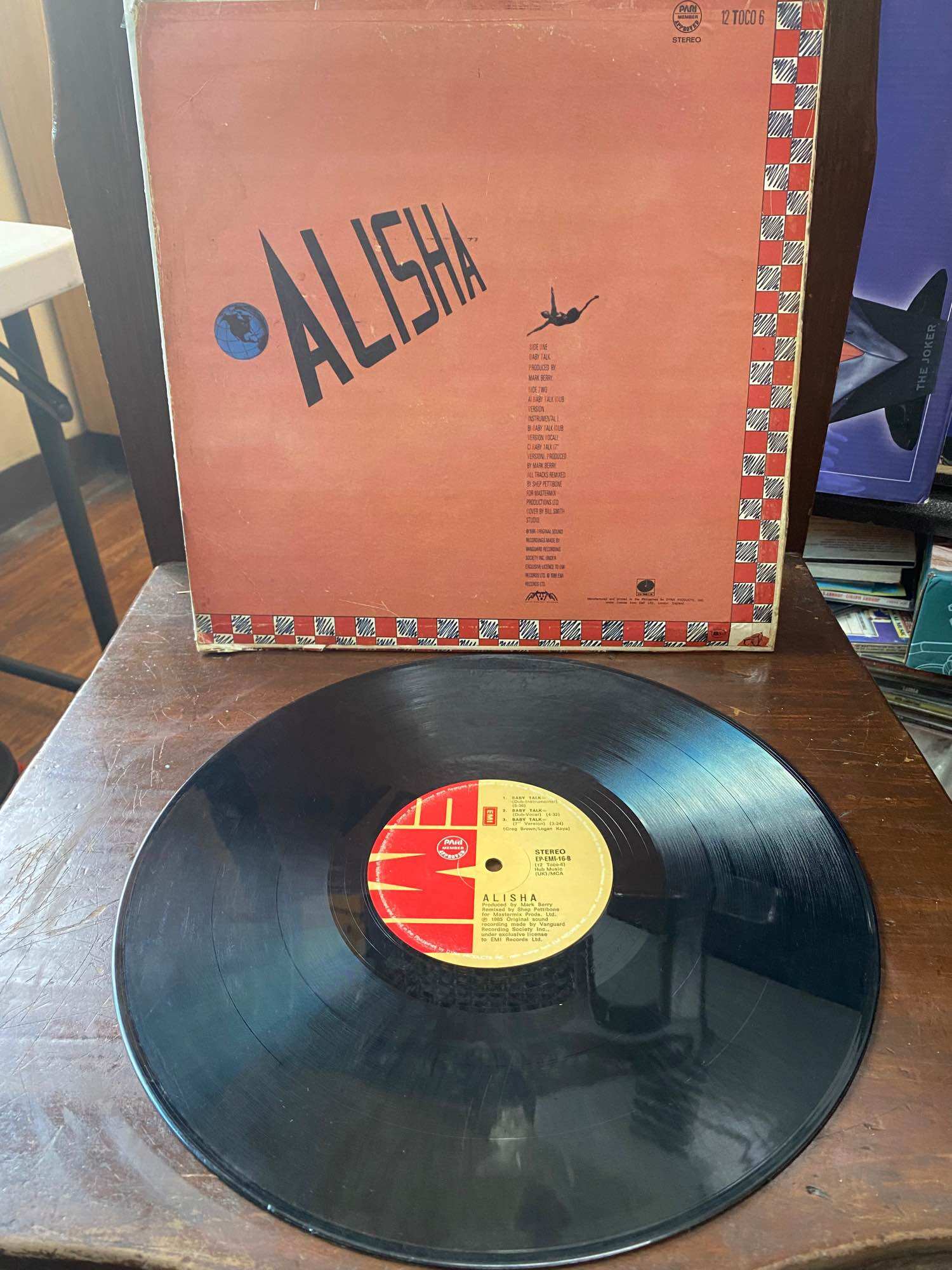 Alisha – Baby Talk - Philippines Original Vinyl Disco Electronic New ...