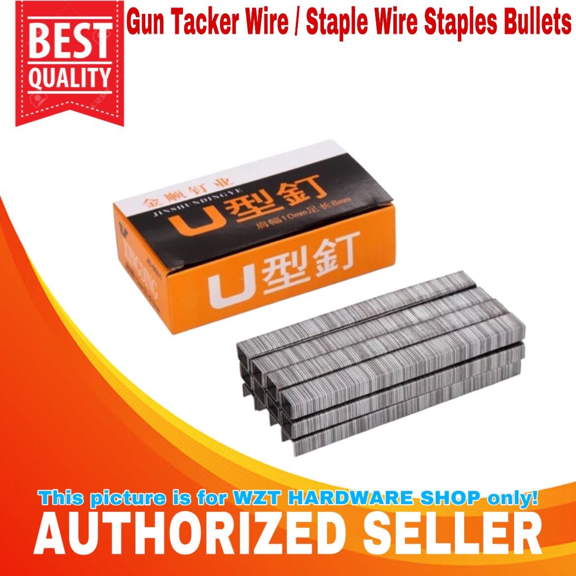 Gun Tacker Wire / Staple Wire Staples 'Bullets' - 8mm*10mm (5/16-Inch ...
