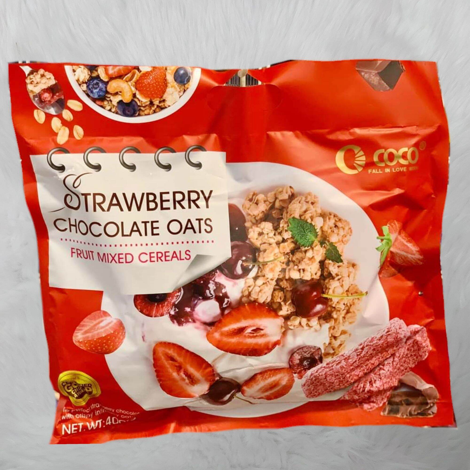Coco Matcha Oat Bars/Oat Choco/Strawberry Cereals 400g | Lazada PH