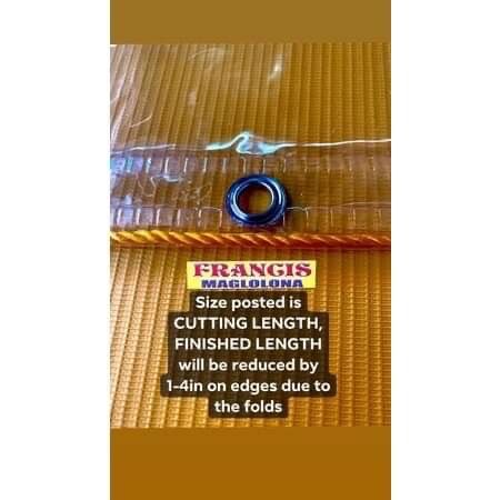 10x20feet Clear Trapal/ Tarapal/ Transparent/ Gauge 12 | Lazada PH