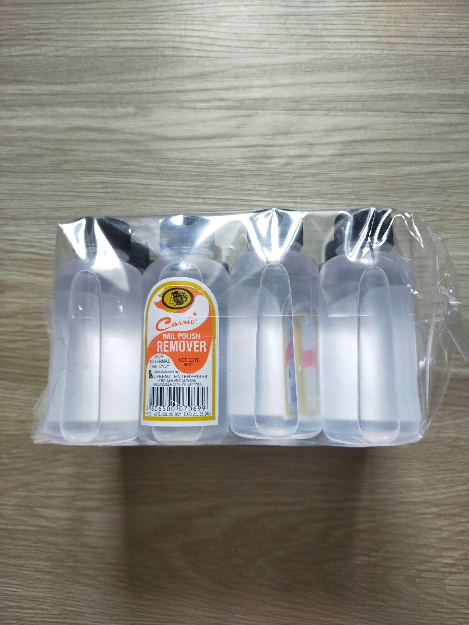 12pcs 60ml carrie nail polish remover acetone | Lazada PH