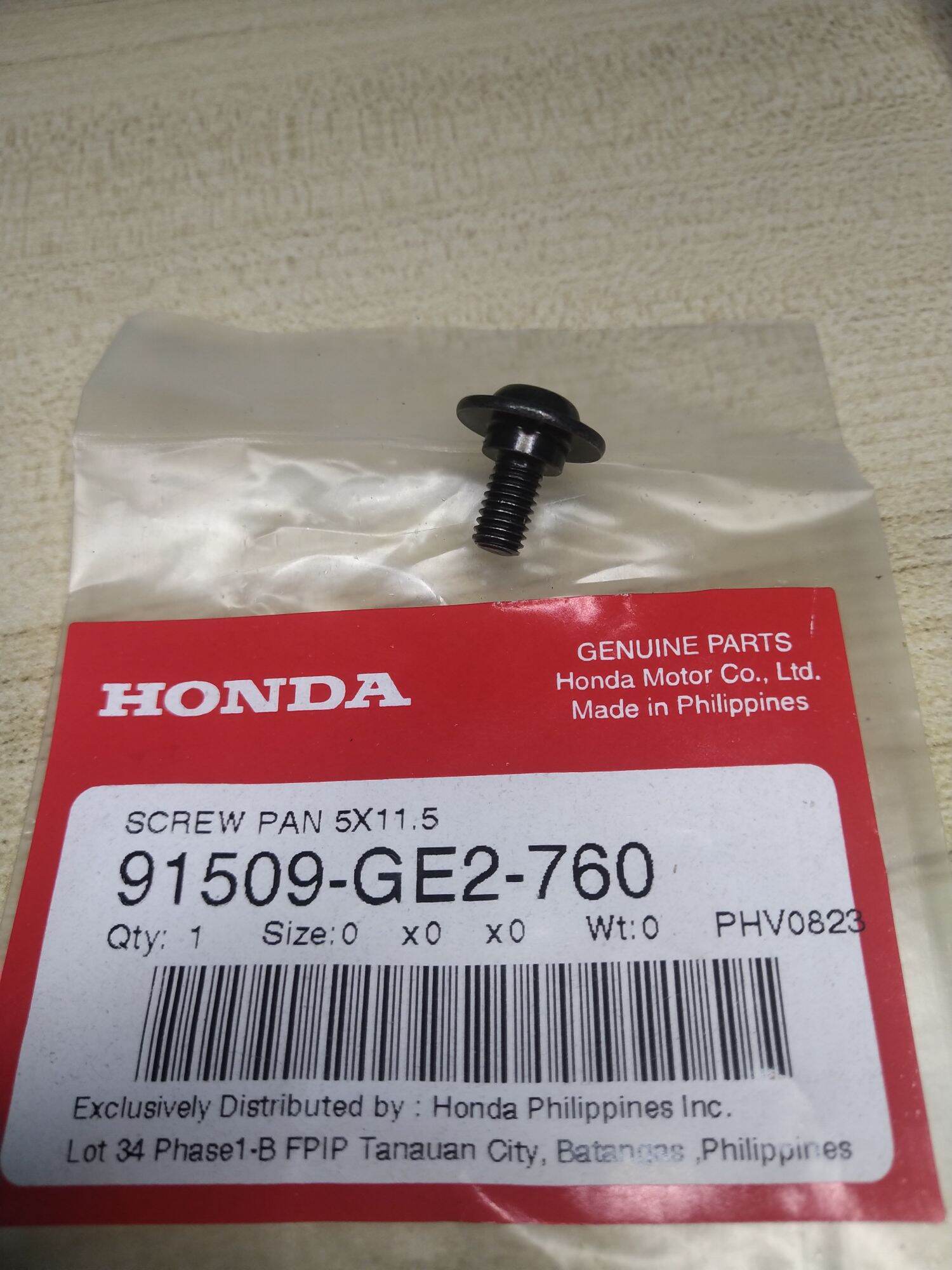 Pan screw for Honda wave 100, wave 125 | Lazada PH