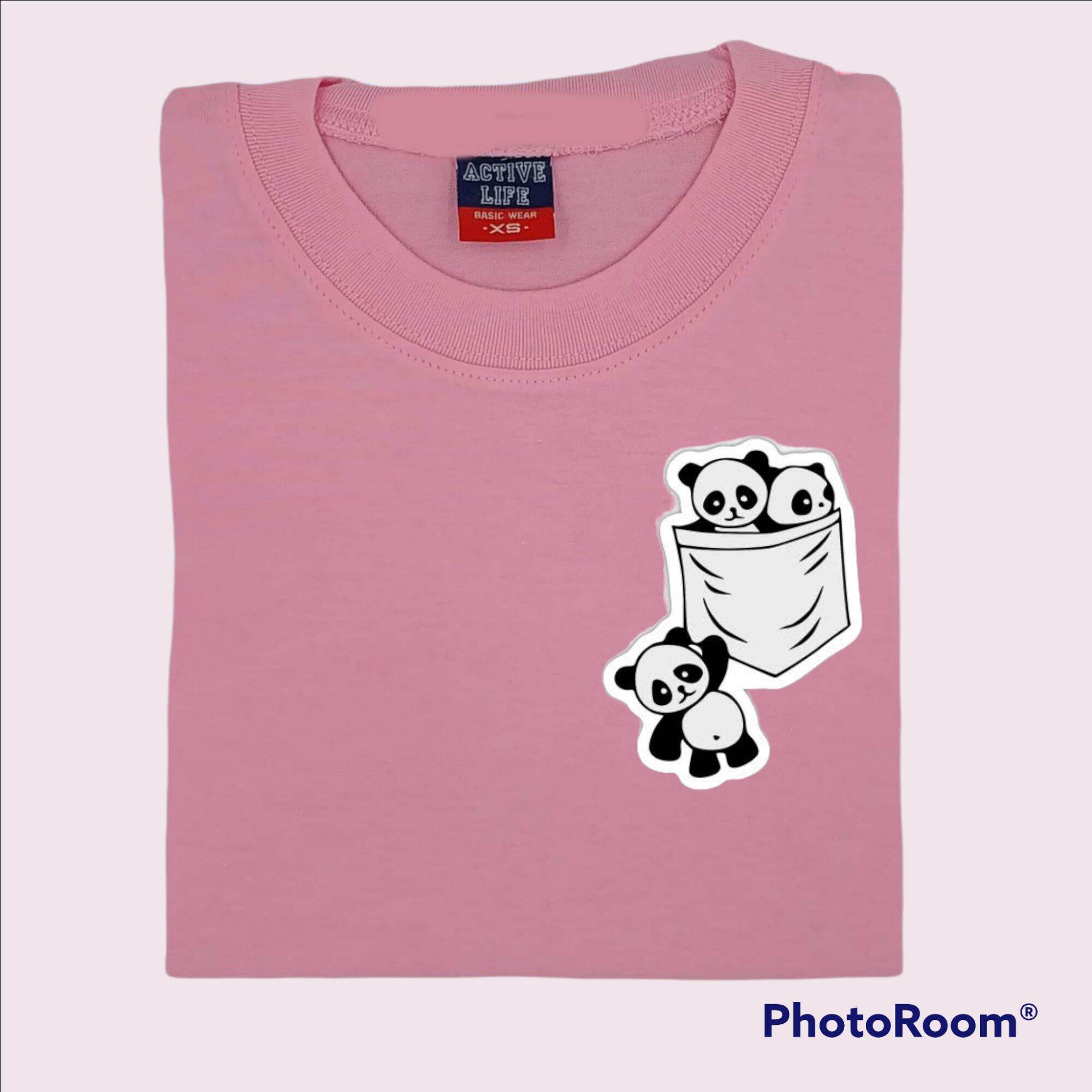 Panda Pocket Design for T-shirst #001 | Lazada PH