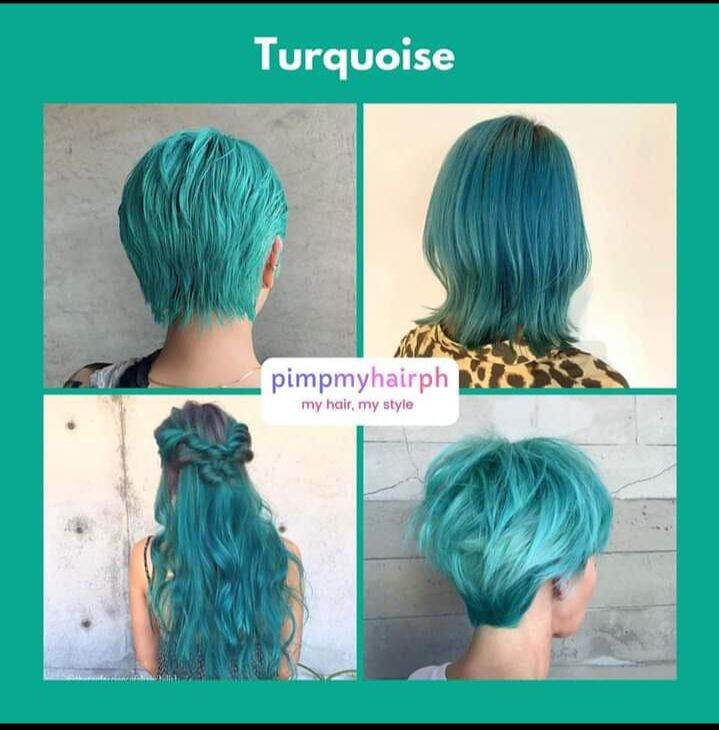 Turquoise Green Hair Dye Hair Color / Treatment By Kleur pimpmyhair ...