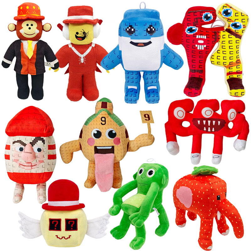 23cm Steal A Brainrot Plush Doll Steal A Brainrot 67 Plushies Toy 67 ...