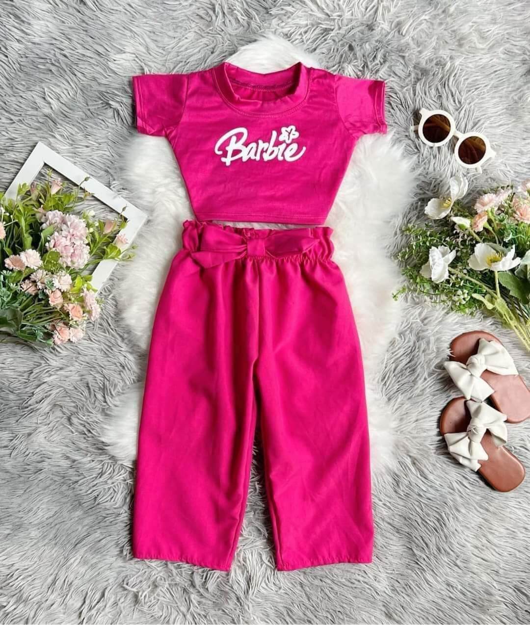 Puff top Trouser pants terno set for kids girls | Lazada PH