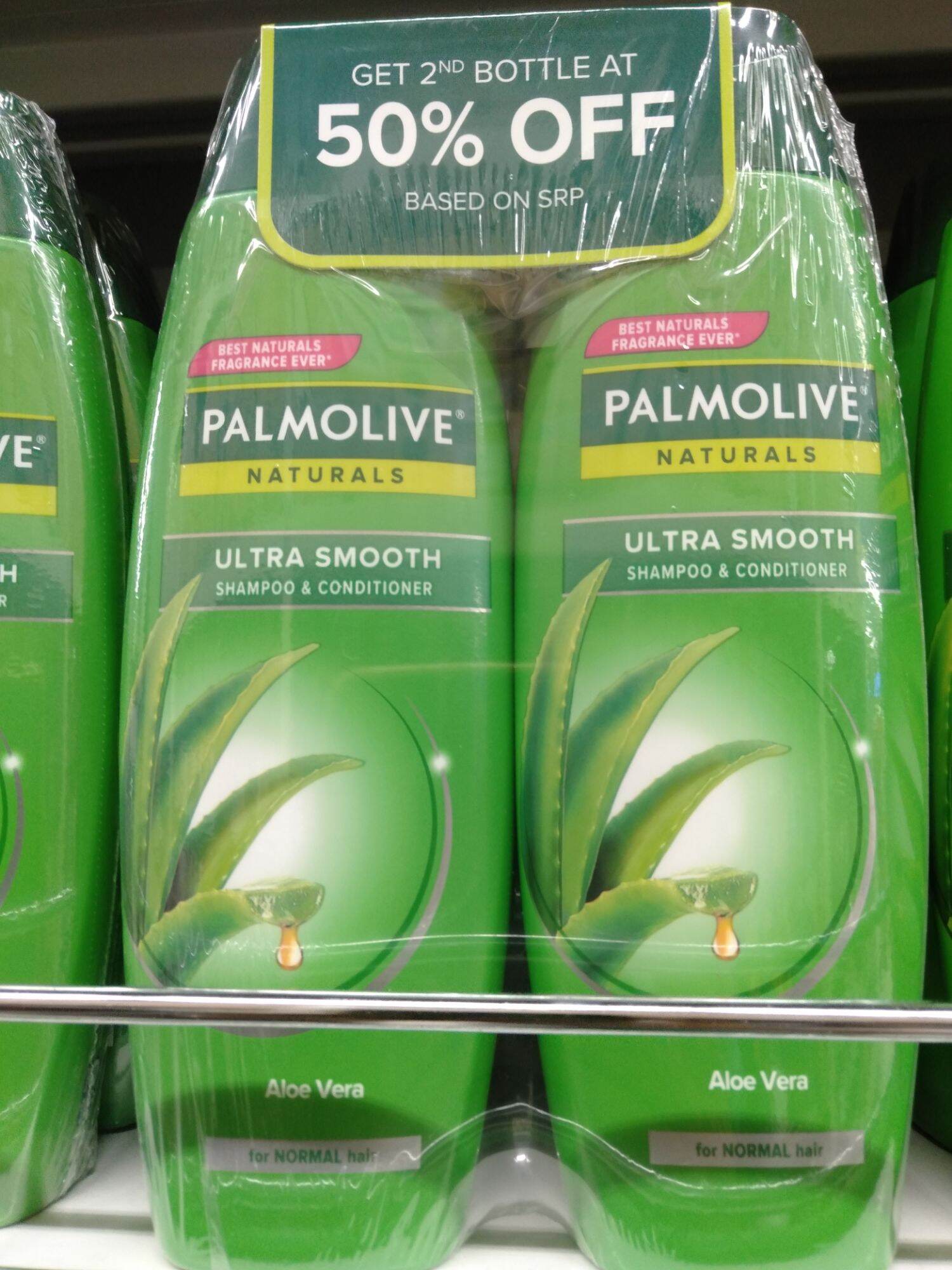 Palmolive Naturals Ultra Smooth Shampoo & Conditioner 180ml.+50% Off ...