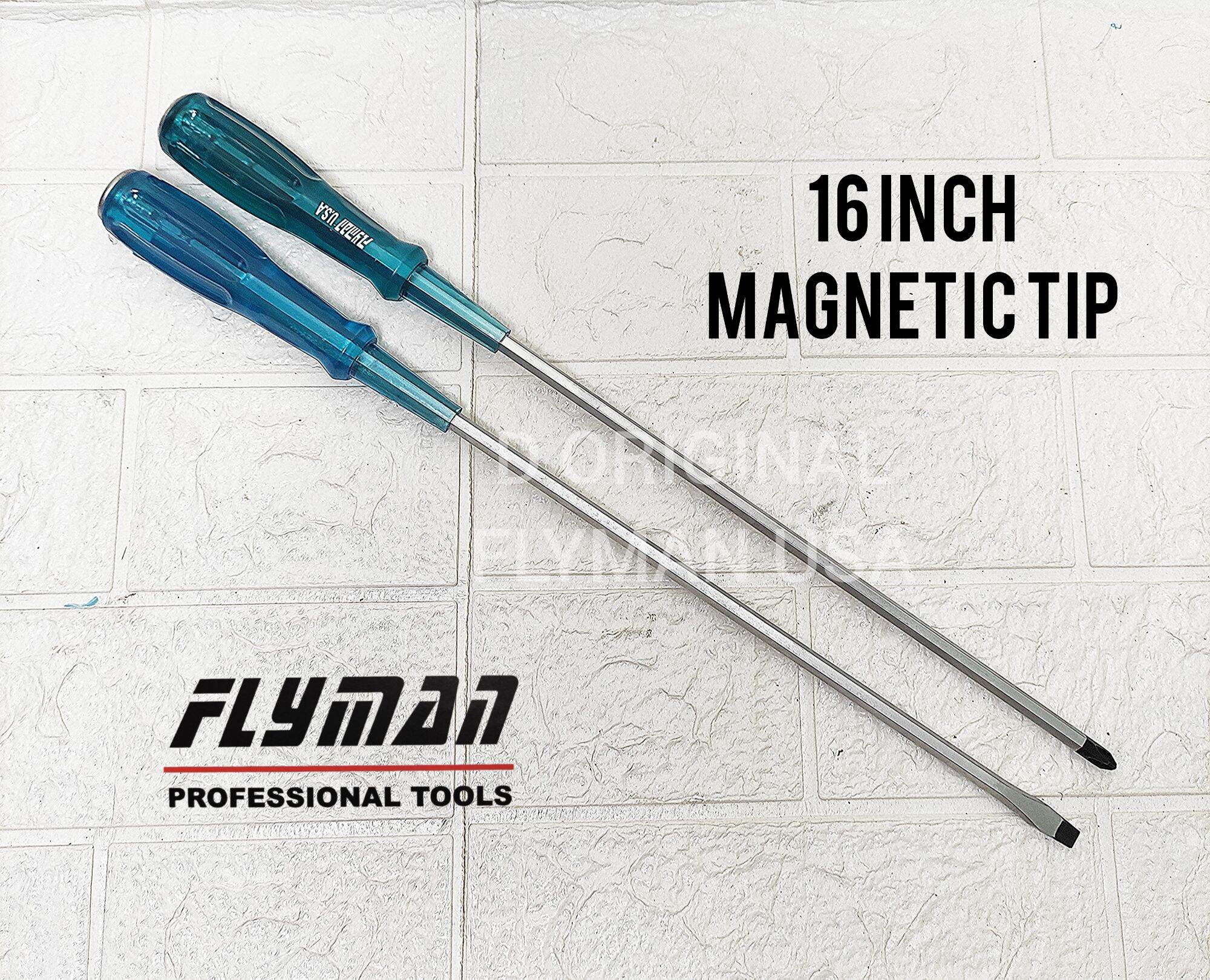 FLYMAN PHILIP SCREW AND FLAT SCEW 16 INCH SIZE 12 TIP | Lazada PH