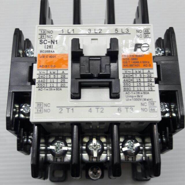 FUJI MAGNETIC CONTACTOR SCN-1 | Lazada PH