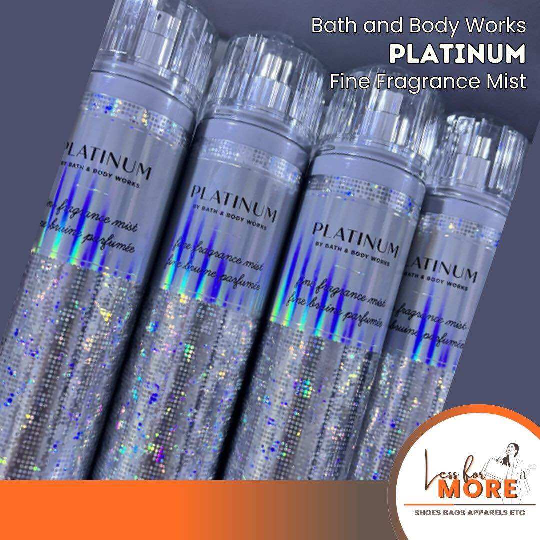 Bath and Body Works - Platinum - NEWLY RELEASED FINE FRAGRANCE MIST ...