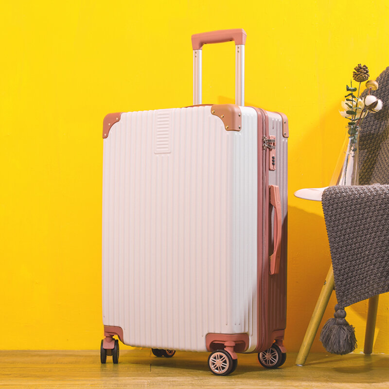 INS Internet-Famous and Vintage Cornerite Suitcase Men's and Women's ...