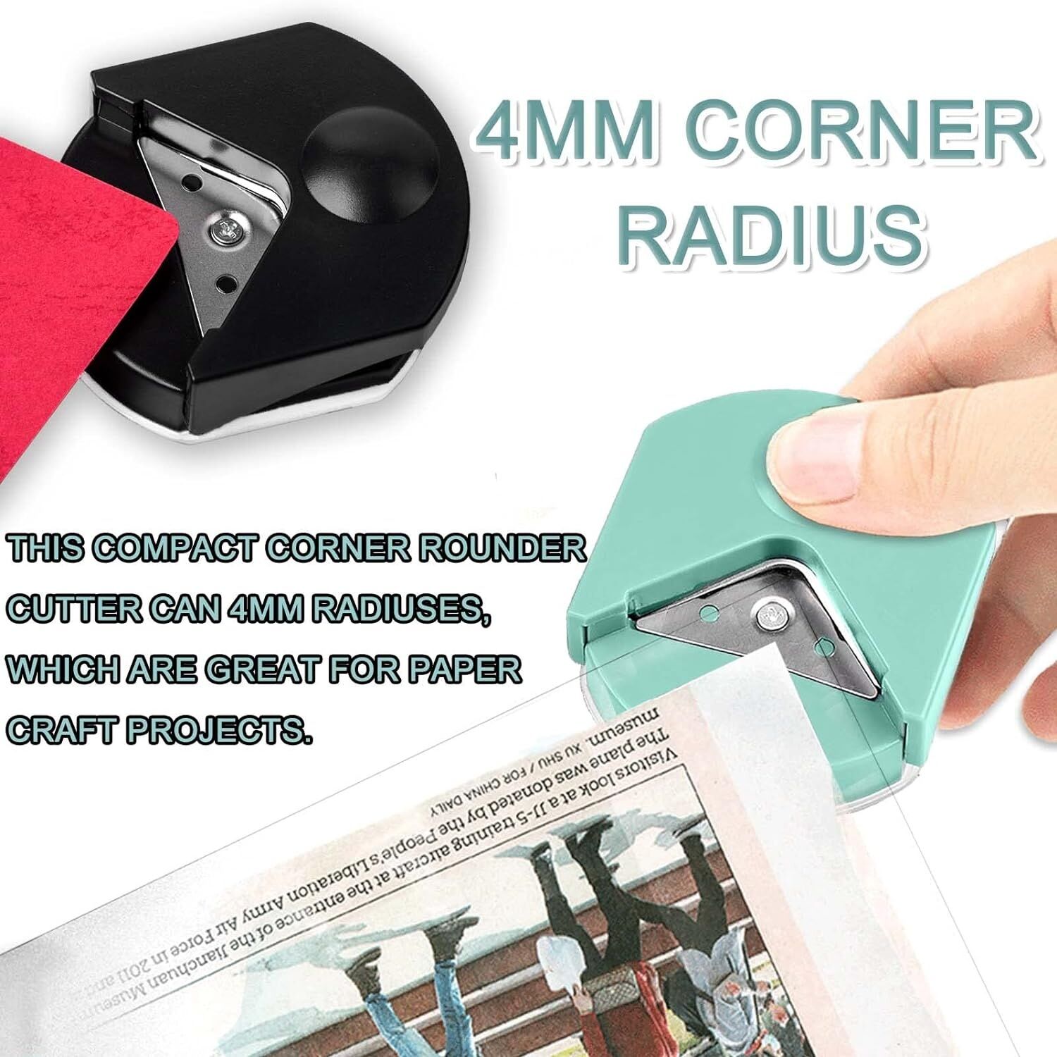 Portable Mini Corner Rounder R4 Corner Punch Paper Trimmer Cutter For ...