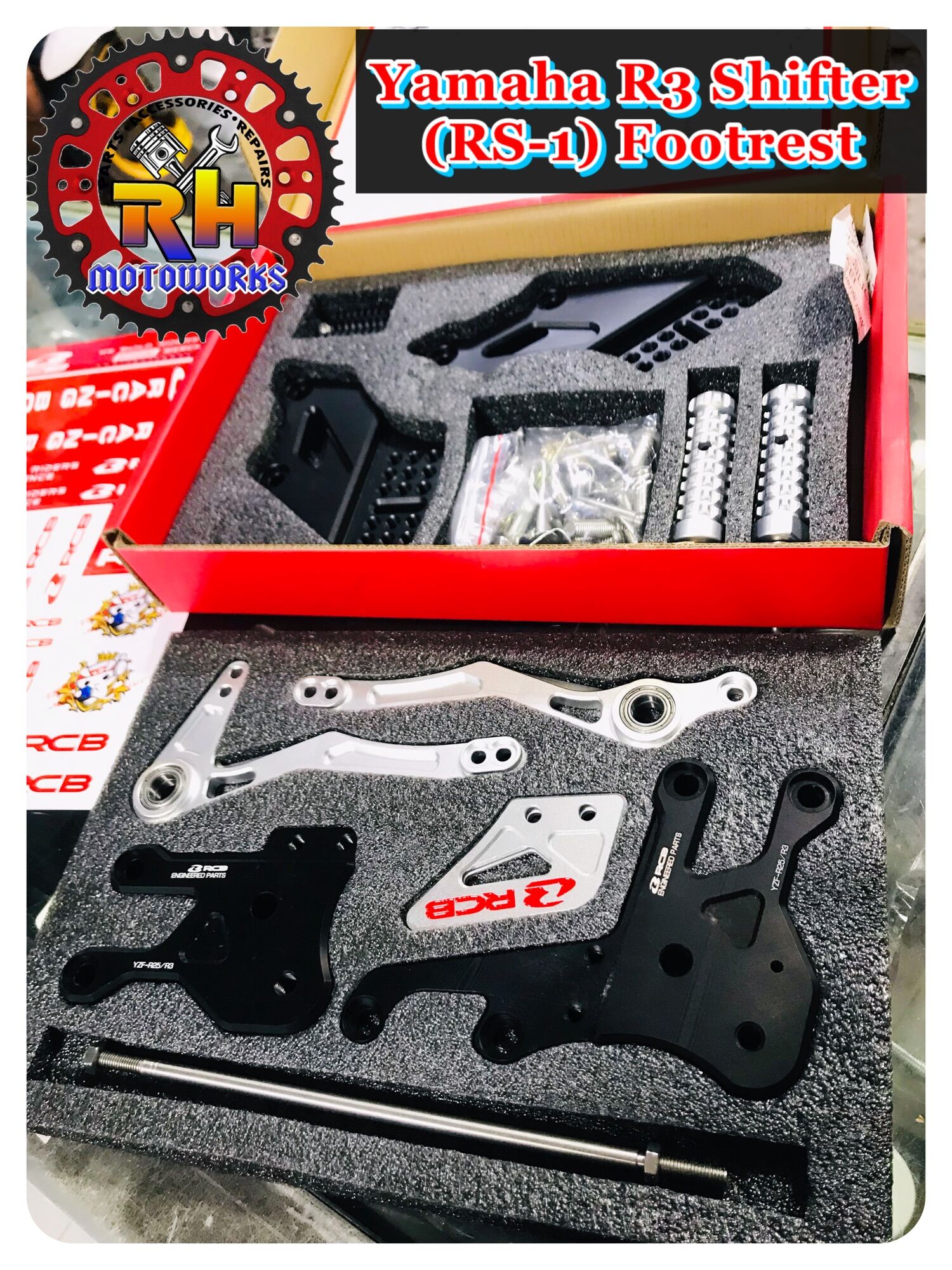 Yamaha R3 Shifter RS-1 Racing Footrest | Lazada PH