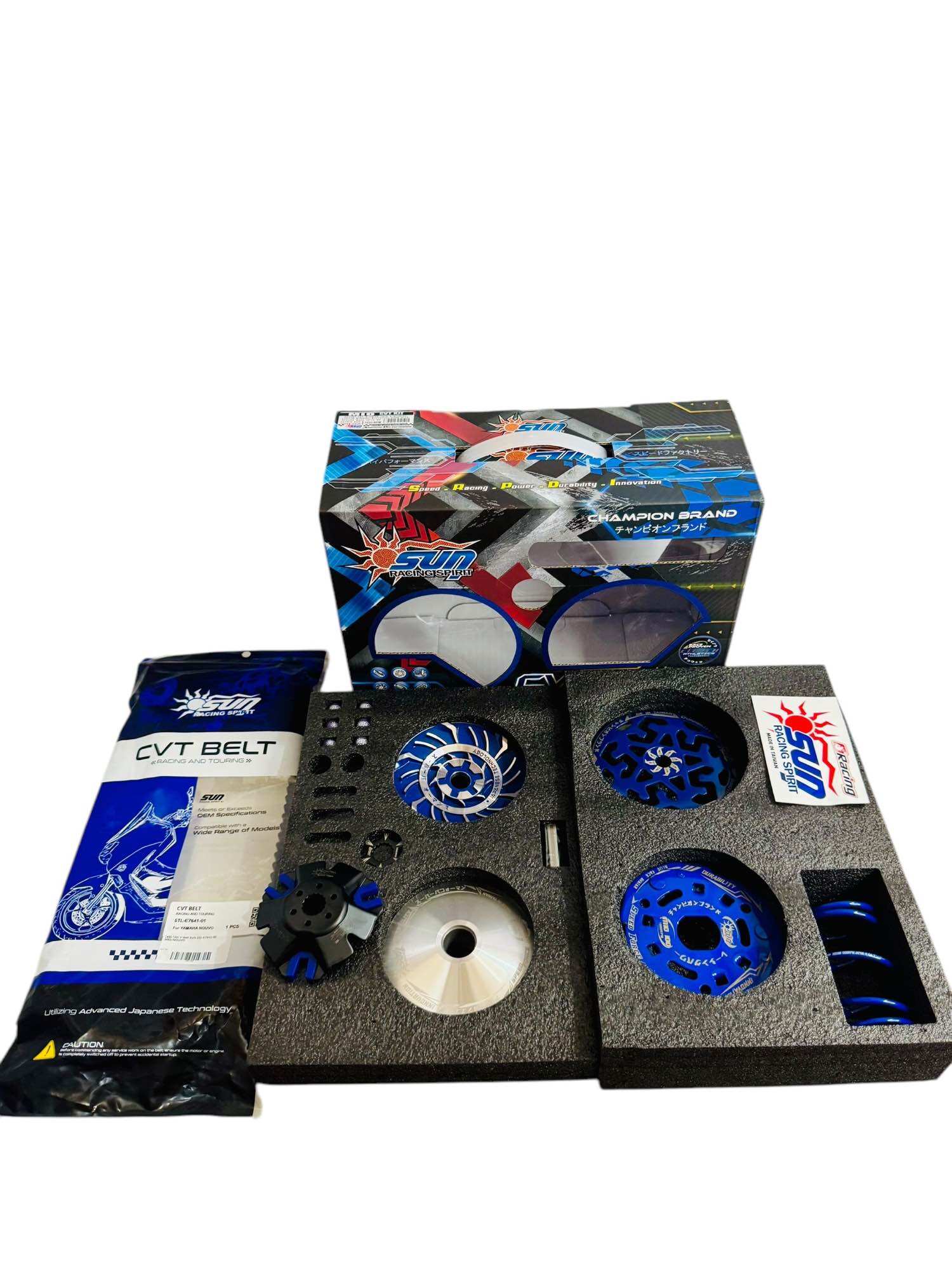 SUN RACING SPIRIT CVT SET MIO SPORTY/MIOSOUL115/SOULTY/FINO/AMORE W ...