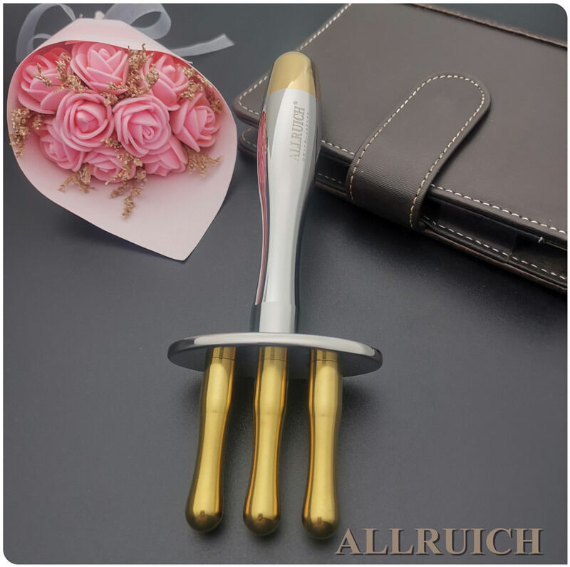 Allruich Genuine Magnetic Fork Magnetic Hole Meridian Massage Stick ...