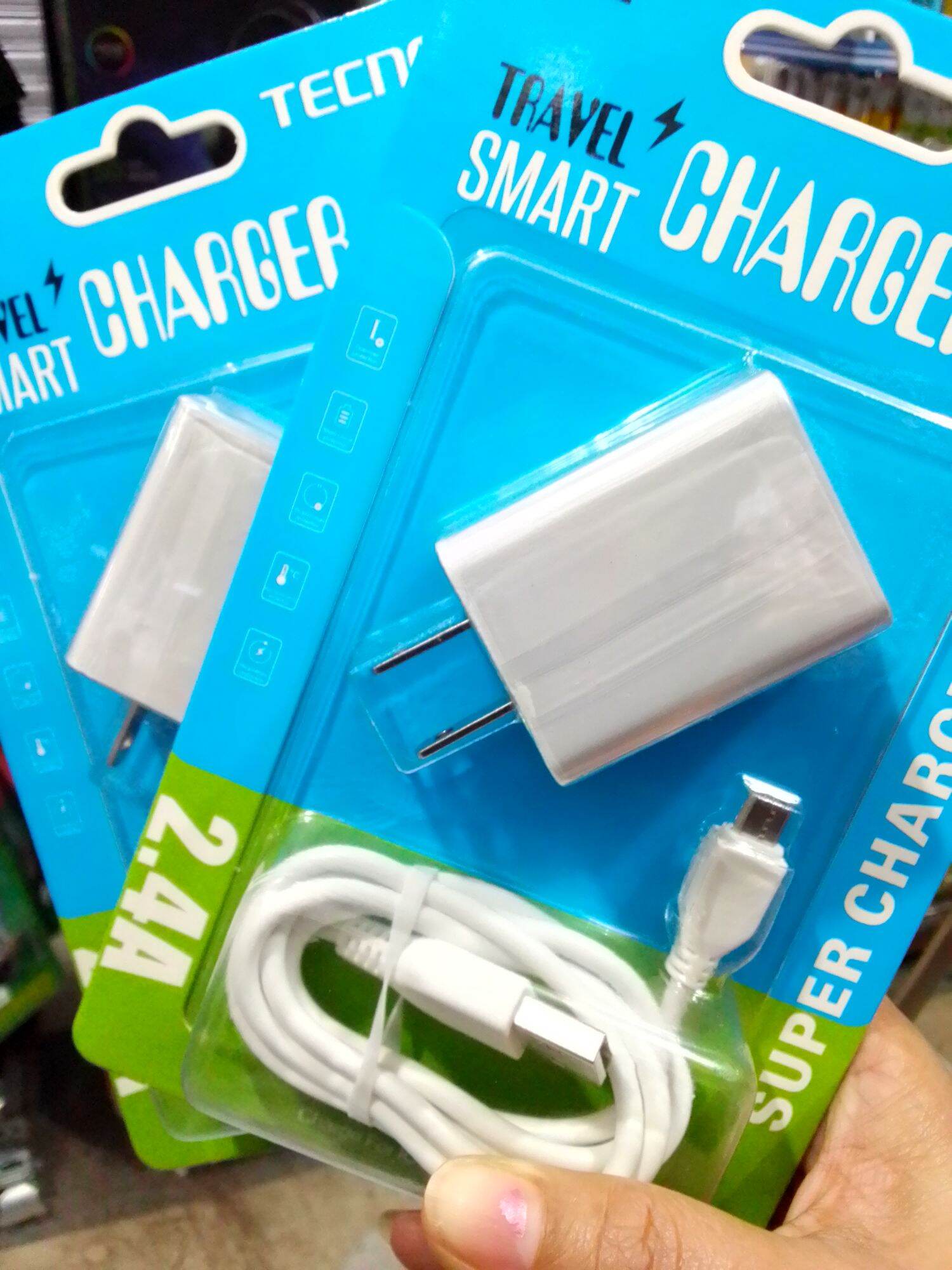 TECHNO CHARGER 2.4A micro | Lazada PH